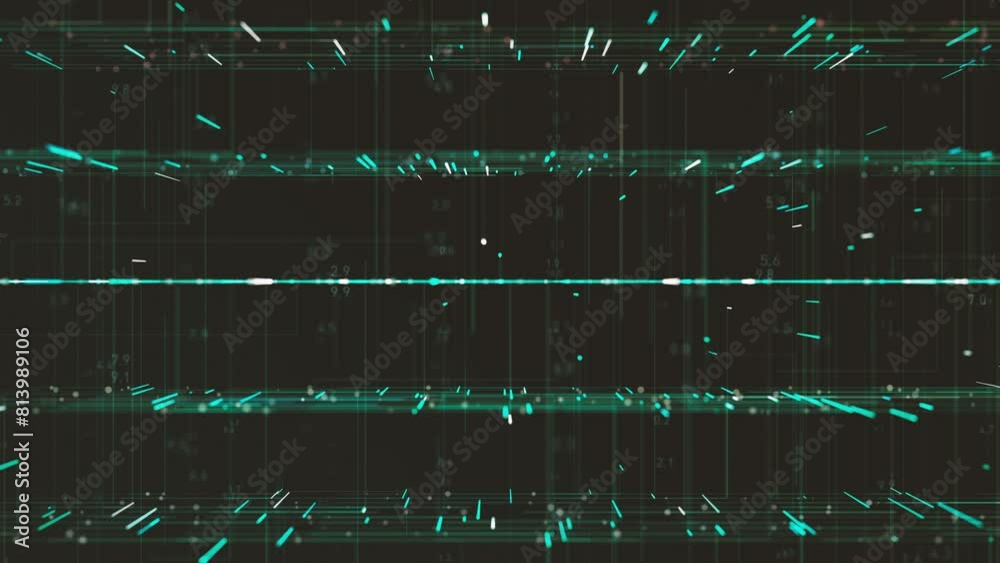 3d Grid Technology Background/ Animation of an abstract background with ...