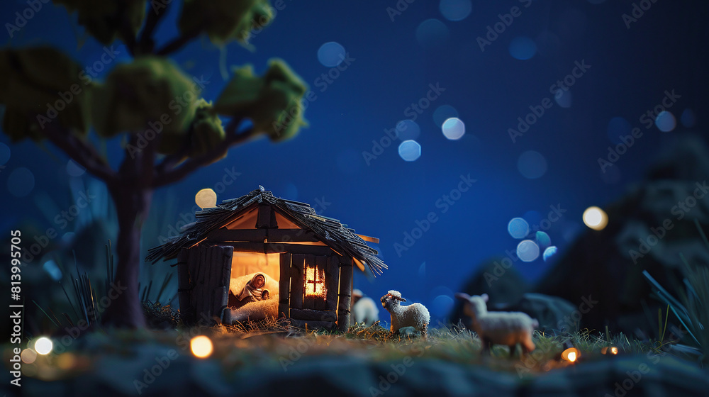 macro tilt-shift photography of tiny cardboard handmade figure of ...