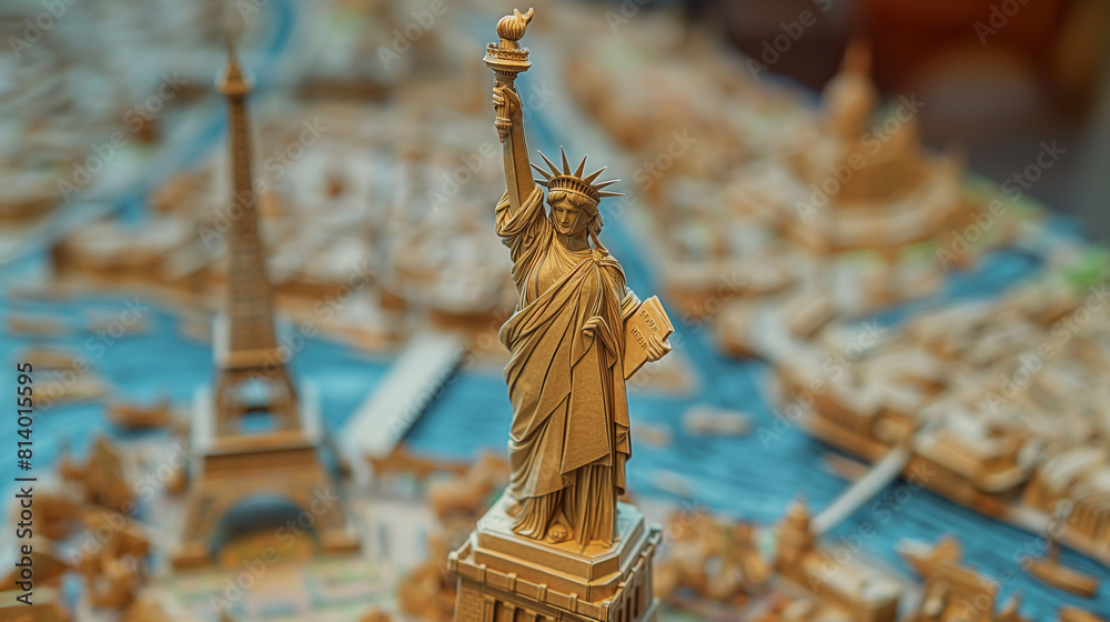 The Statue of Liberty is a symbol of freedom and democracy. It is a ...