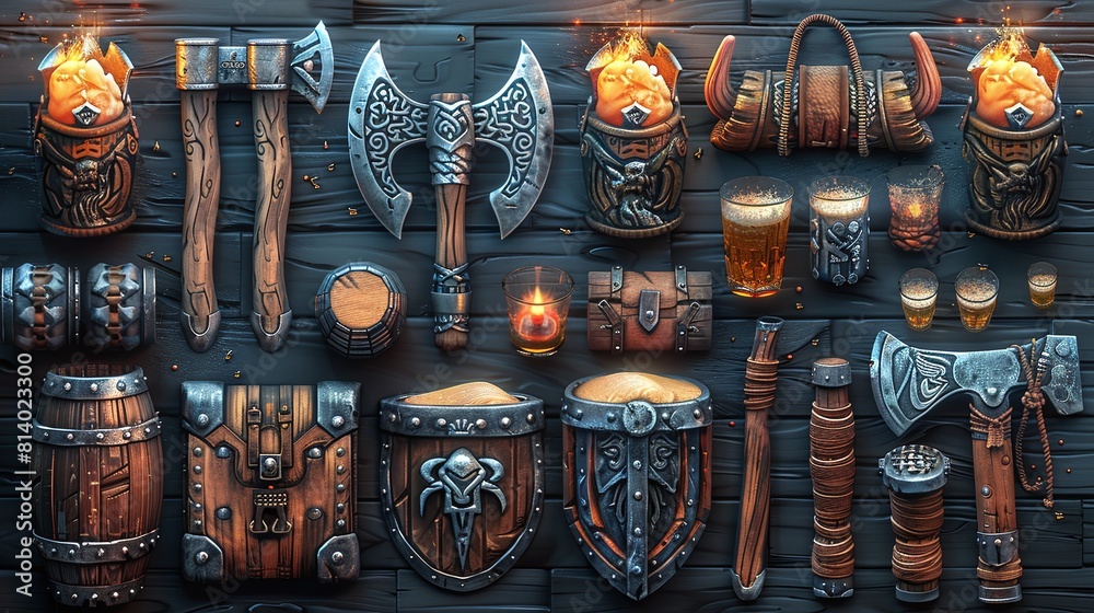 A pixel art inventory screen from a retro RPG displaying pixelated ...