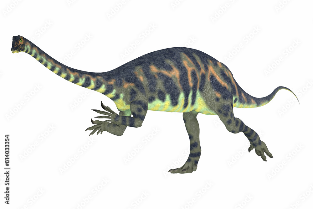 Massospondylus Dinosaur Running - Massospondylus was a prosauropod ...
