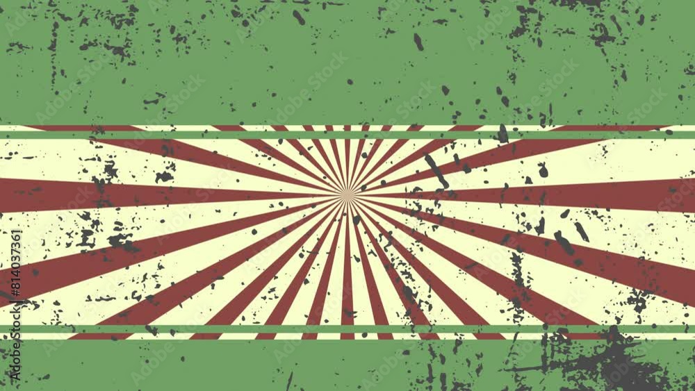 Vintage Retro Background Animation With shape Moving and grunge swirl ...