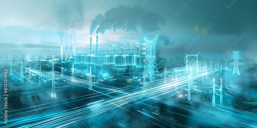 Discover how electricity flows from power plants to consumers visually ...