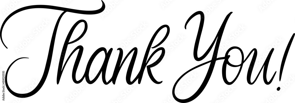 Thank You Copperplate Handwritten Lettering. Thanks Copperplate font ...