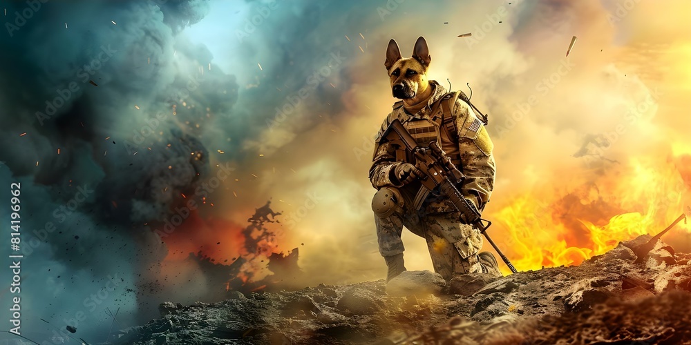 High-resolution military-themed tactical shooter game wallpaper ...