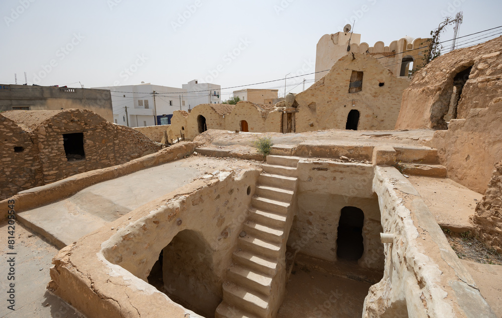 Historical restored Ksar Hedada well known as a filming location for ...