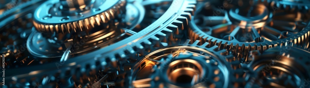 An animated loop of a perfect machine cycle, symbolizing the ideal ...