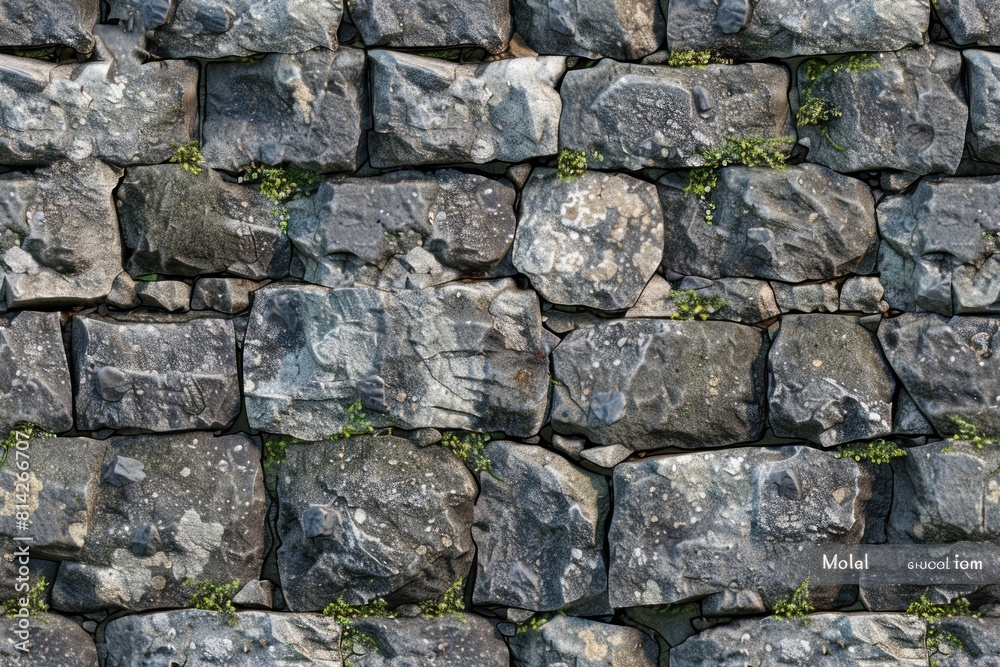 Seamless Stone Background Evoking the Beauty and Serenity of Natural ...