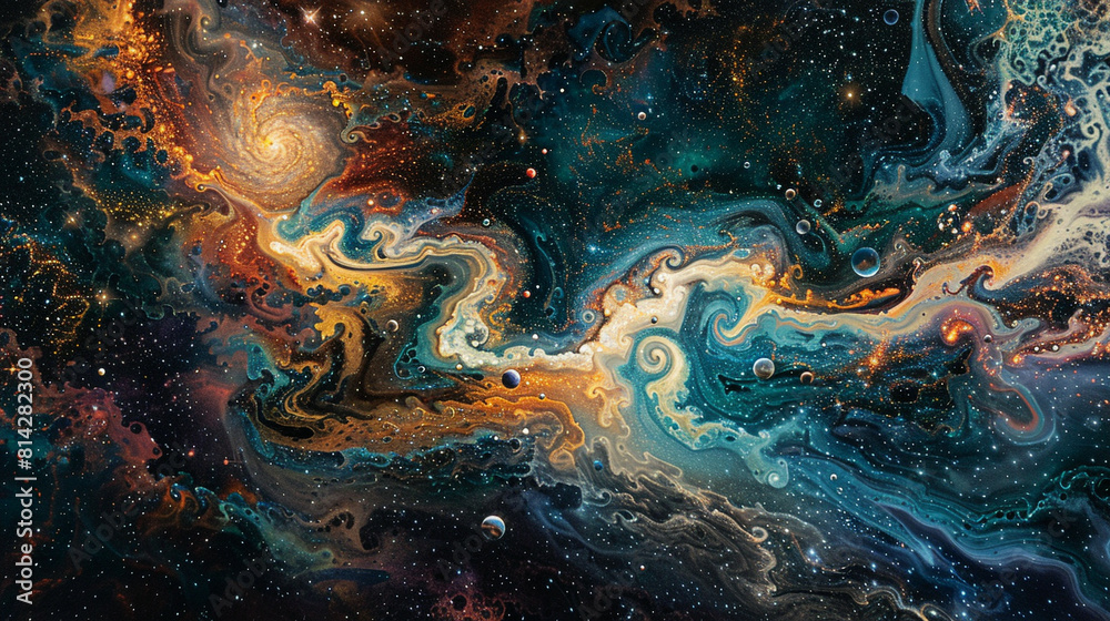 Celestial Abstract Capturing Cosmic Wonders in Stunning Art – A Journey ...