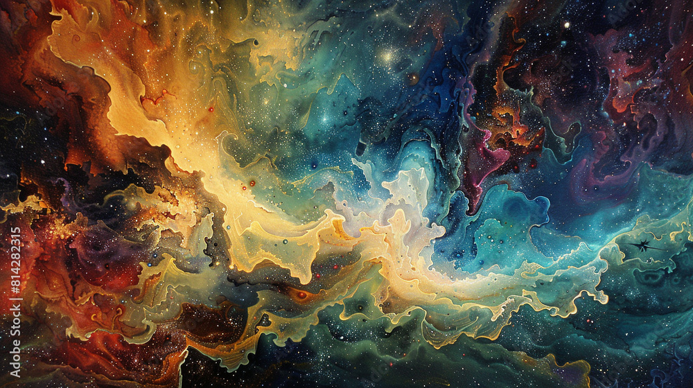 Celestial Abstract Capturing Cosmic Wonders in Stunning Art – A Journey ...