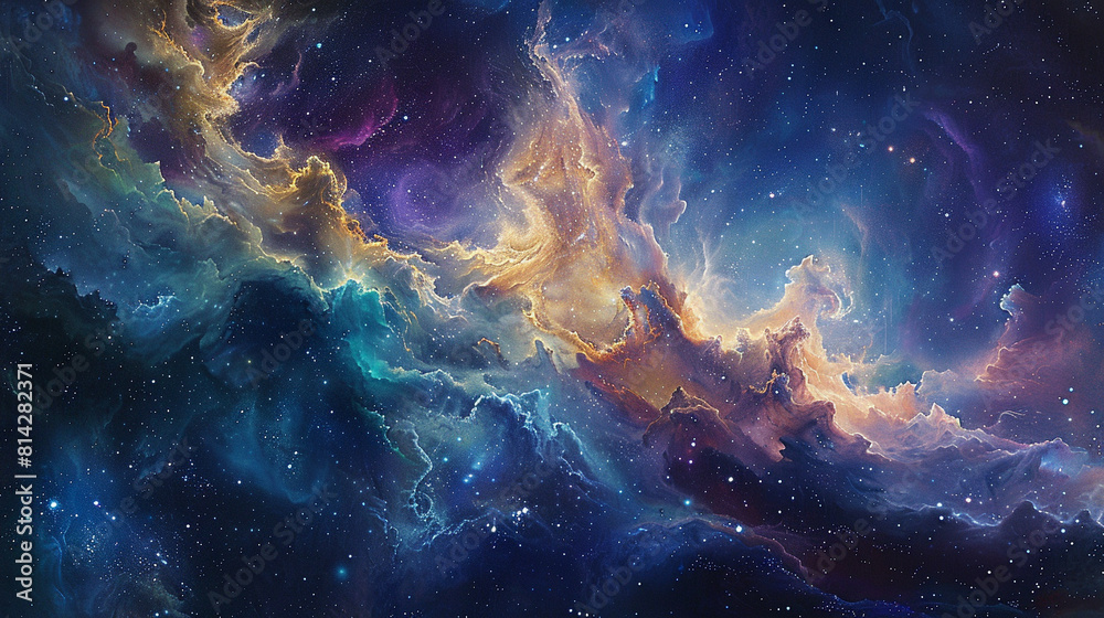 Celestial Abstract Capturing Cosmic Wonders in Stunning Art – A Journey ...