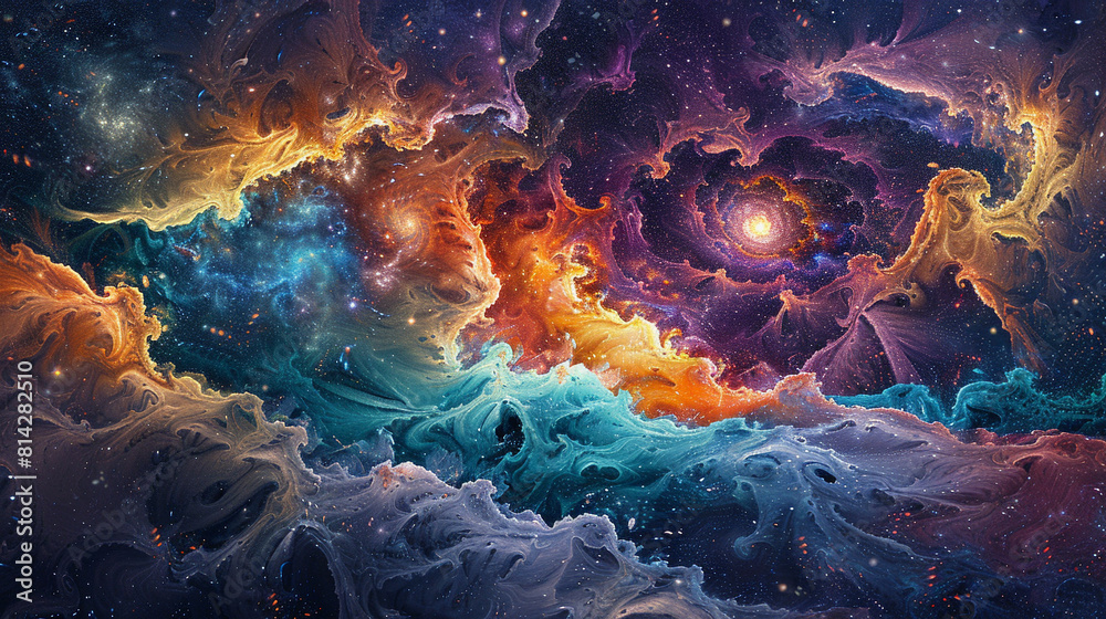 Celestial Abstract Capturing Cosmic Wonders in Stunning Art – A Journey ...