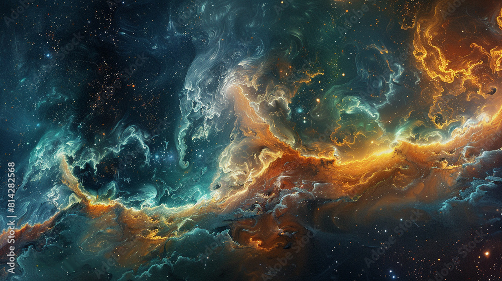 Celestial Abstract Capturing Cosmic Wonders in Stunning Art – A Journey ...