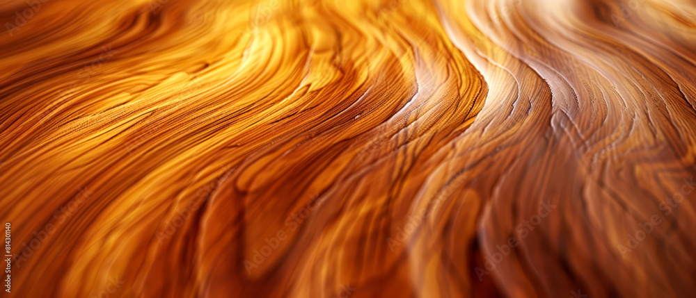 Artistic close-up of satinwood grain, showcasing natural gloss and fine ...