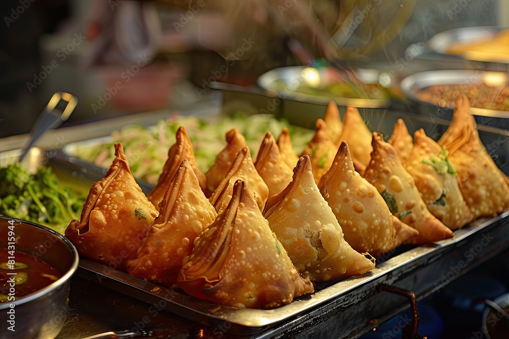 A Beautiful Picture of Samosa Spicy smosa iftaari dish Indian ramadan ...