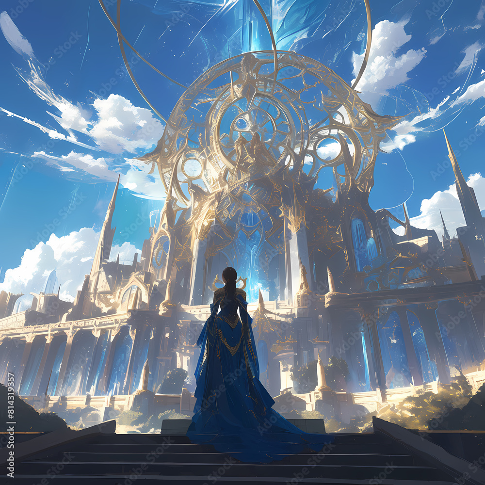 Magical Kingdom of Themis: A Majestic Throne in an Otherworldly Domain ...