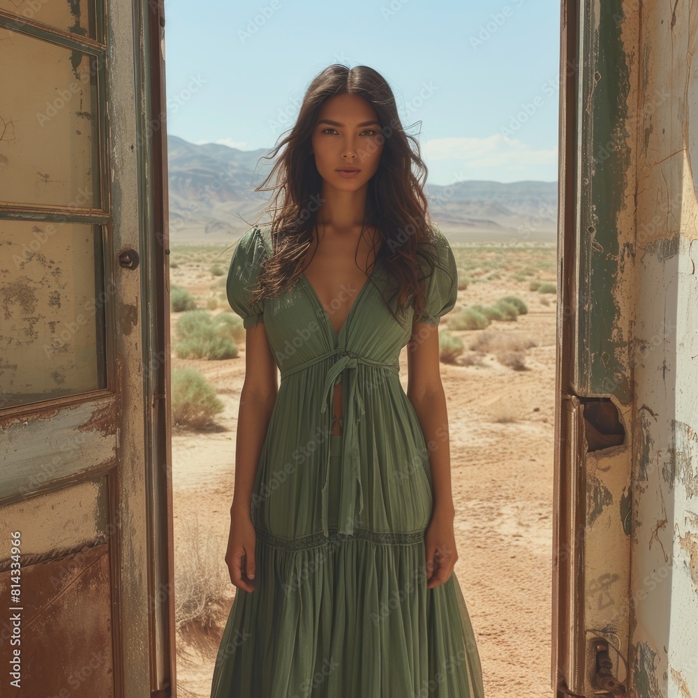 New sustainable fashion collection targets climate change, model poses ...