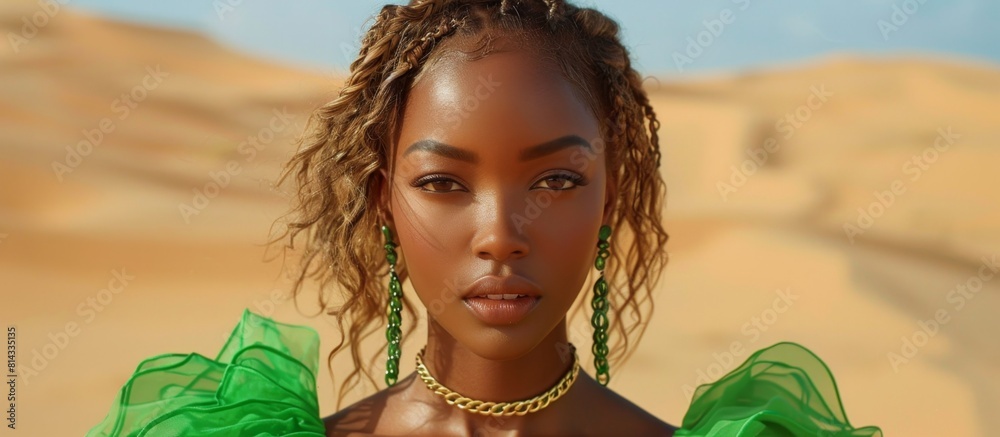 New sustainable fashion collection targets climate change, model poses ...