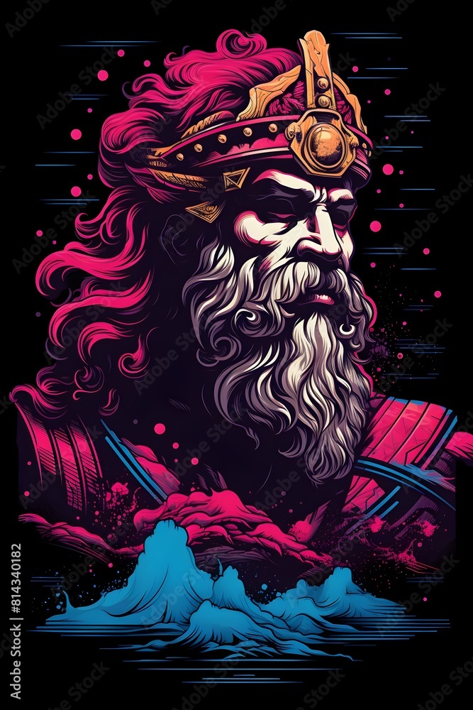 Odysseus the Cunning Hero of the Odyssey Portrayed in Streetwear ...