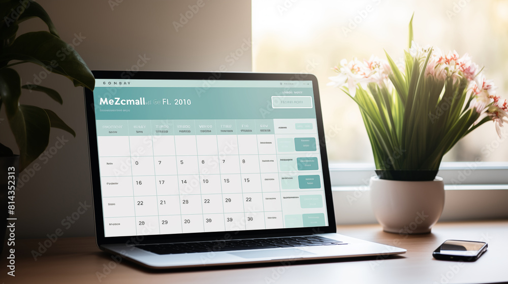 Image of a digital appointment booking system used by a dental office ...