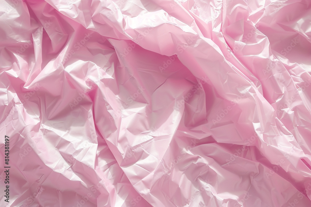 Foto de Soft tissue paper texture with creases and a gentle touch in ...