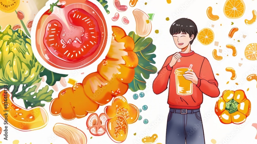 The digestive system is a long, twisting tube that starts at the mouth ...