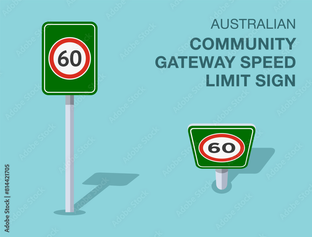 Traffic regulation rules. Isolated Australian Traffic regulation rules. Isolated Australian