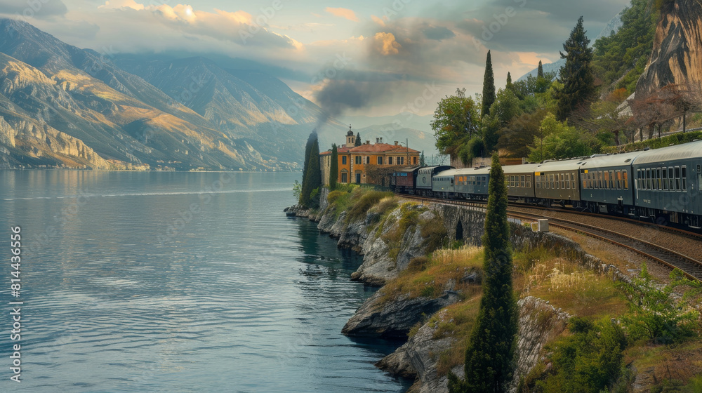 Scenic train routes traverse iconic landmarks and hidden gems ...