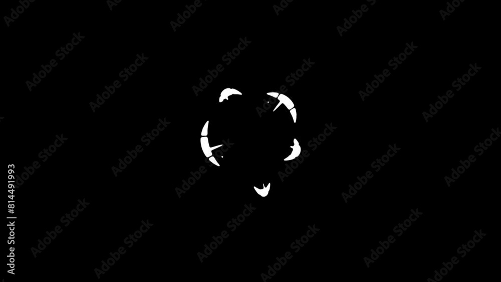 Vidéo Stock Animated Lightning Thunder Boom Electrical Cartoon ...