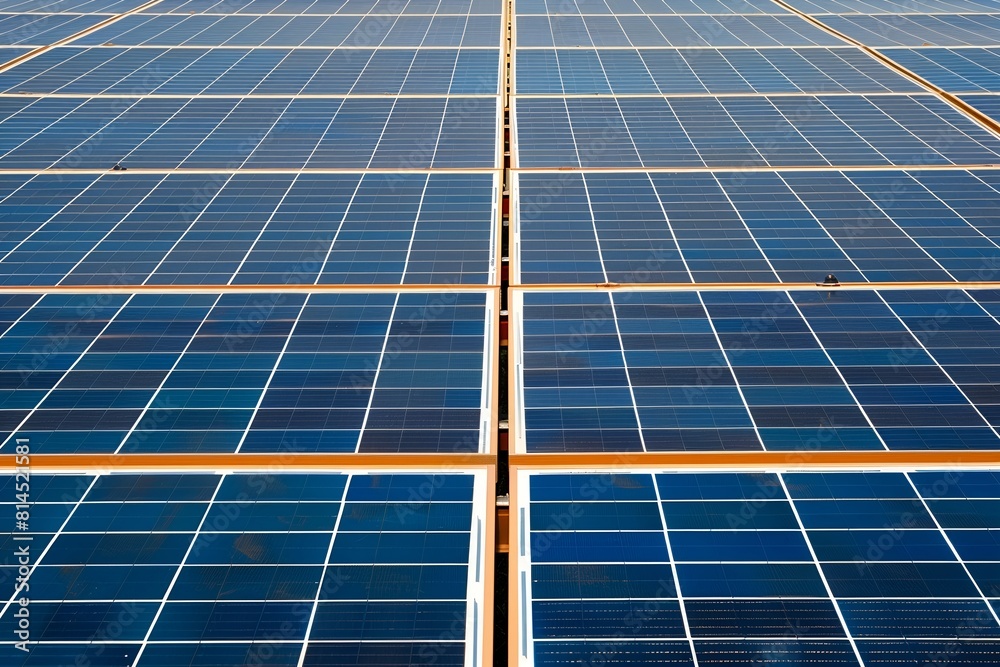 Energie der Zukunft: Solarzellen im Einsatz Stock Photo | Adobe Stock