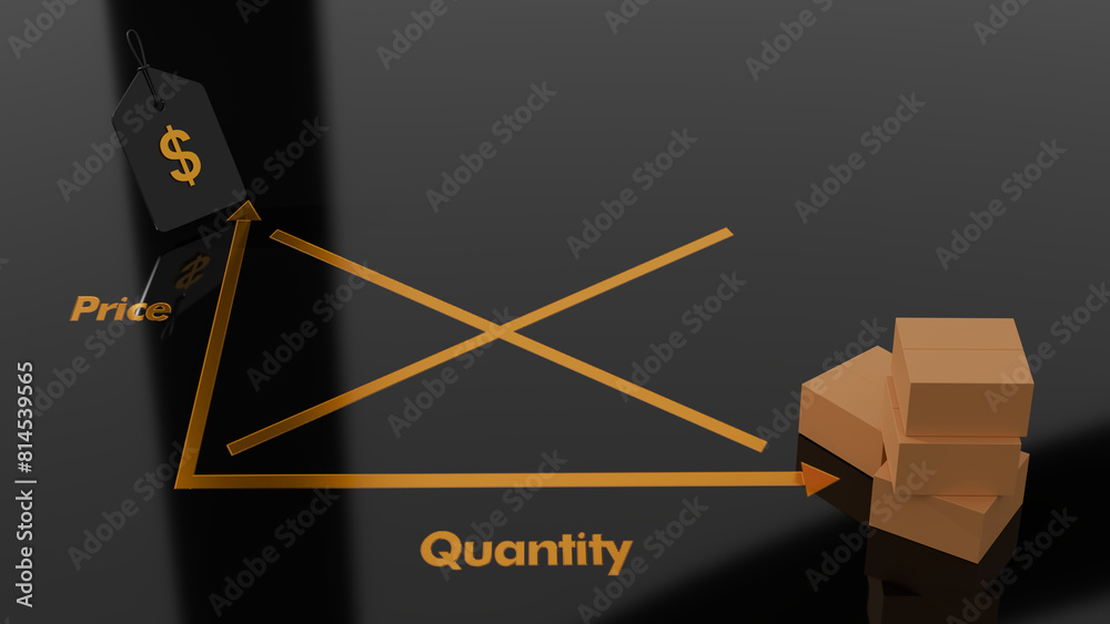 Supply and demand curves. Showing Inverse relationship between price ... Supply and demand curves. Showing Inverse relationship between price ...