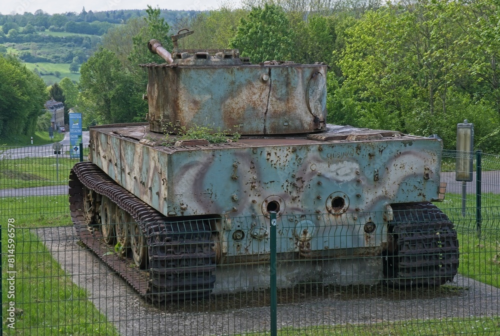 Vimoutiers, France - May 7, 2024: German Tiger Tank Panzer VI during ...