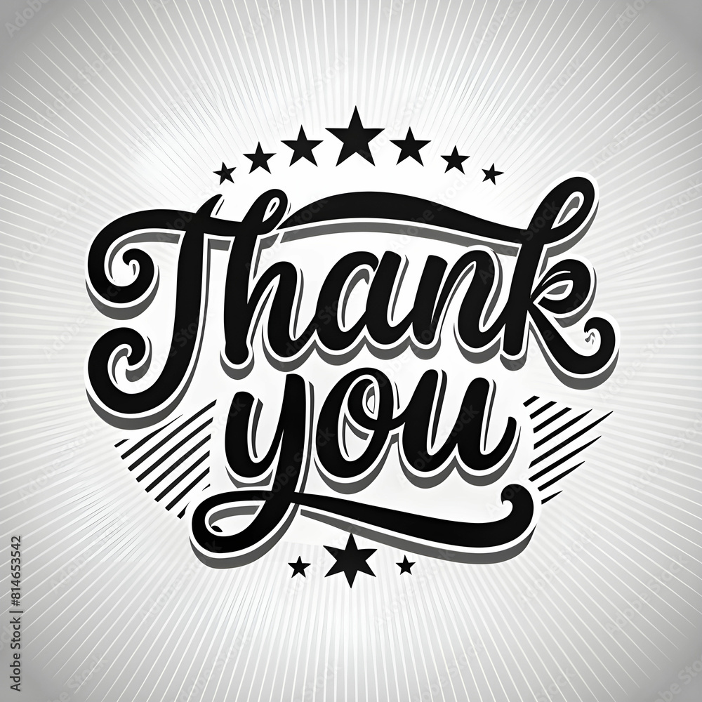 typography logo saying "thank you", font logo, groovy font, vintage ad ...