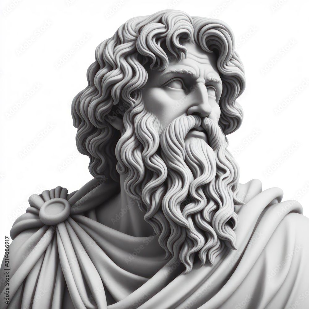 Homer, greek poet, author of the Odyssey and the Iliad, epic poems ...