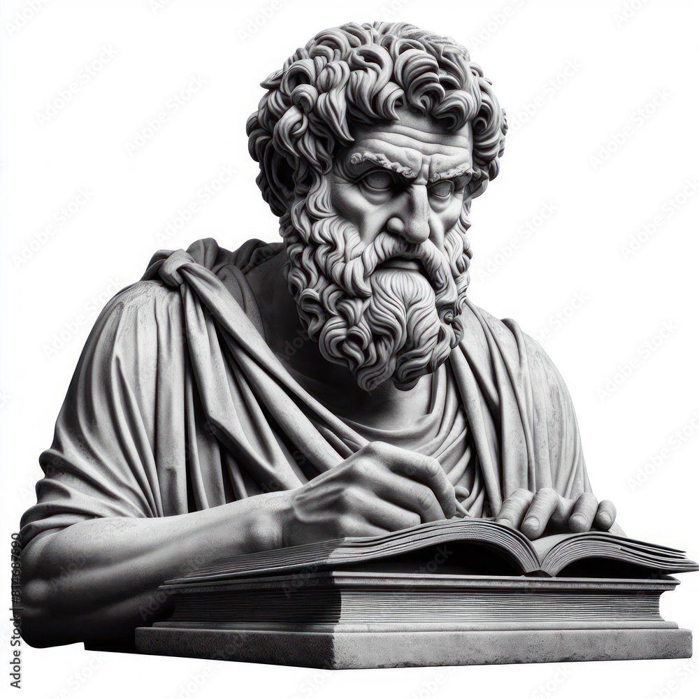 Pythagoras Of Samos Mathematician Cartoon Pythagorean Theorem