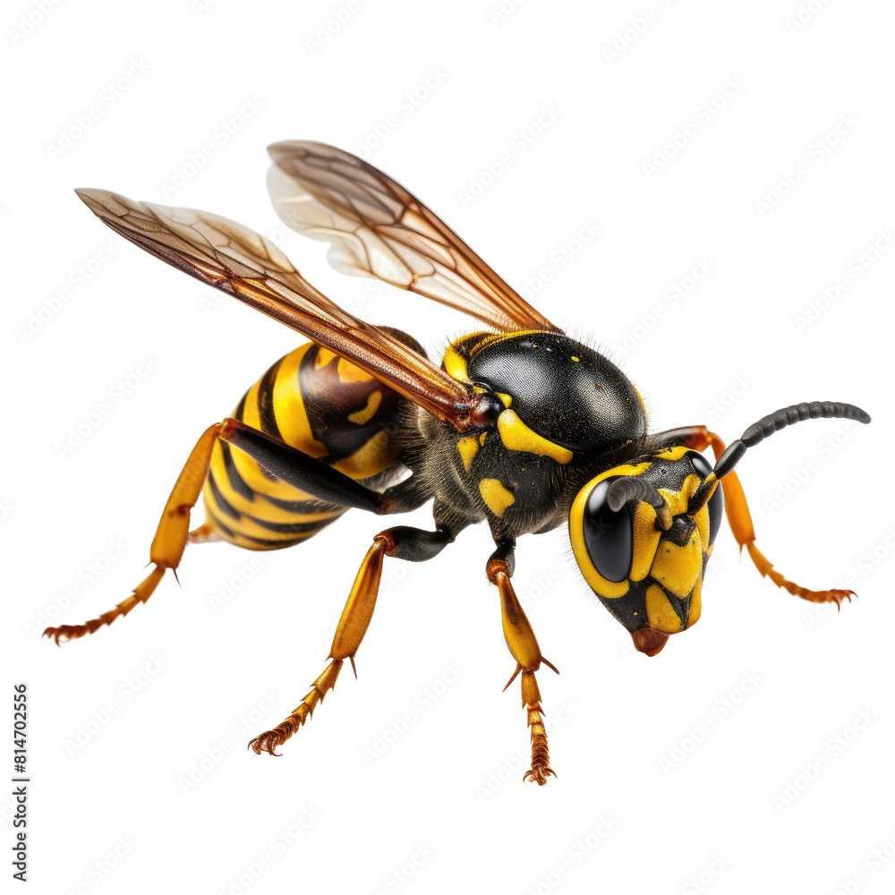 A wasp is a flying insect that is closely related to bees and ants ...