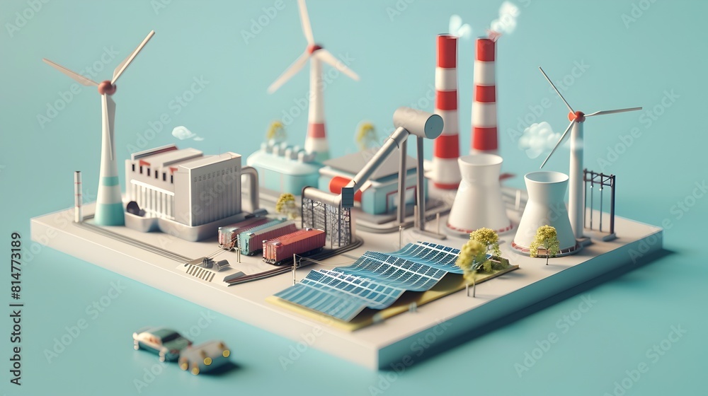 Diagram Showcasing Renewable Energy Technology Efficiency Compared to ...