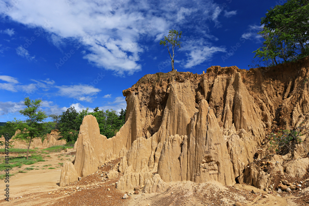 Geological beauty At Sao Din Na Noi Sri Nan National Park, Na Noi ...