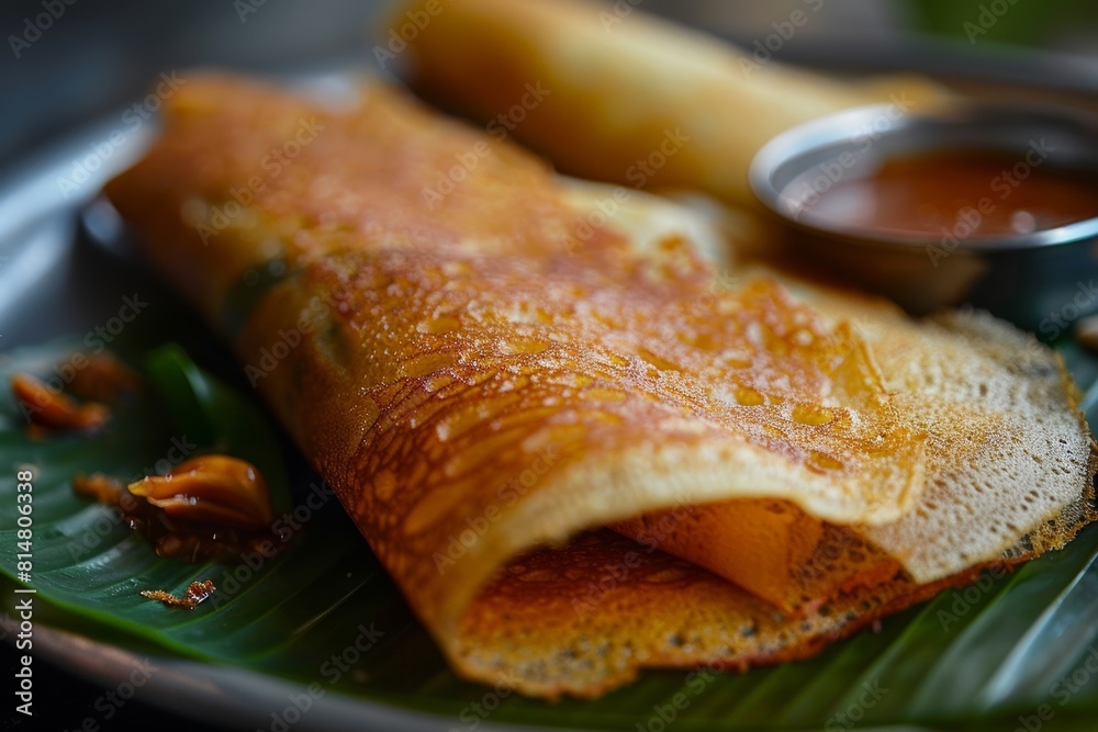 Dosa - a popular South Indian breakfast item made from fermented rice ...