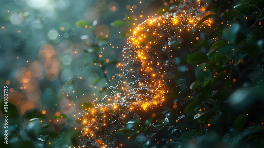 Behold the mesmerizing beauty of a plant cell's nucleus, where DNA ...