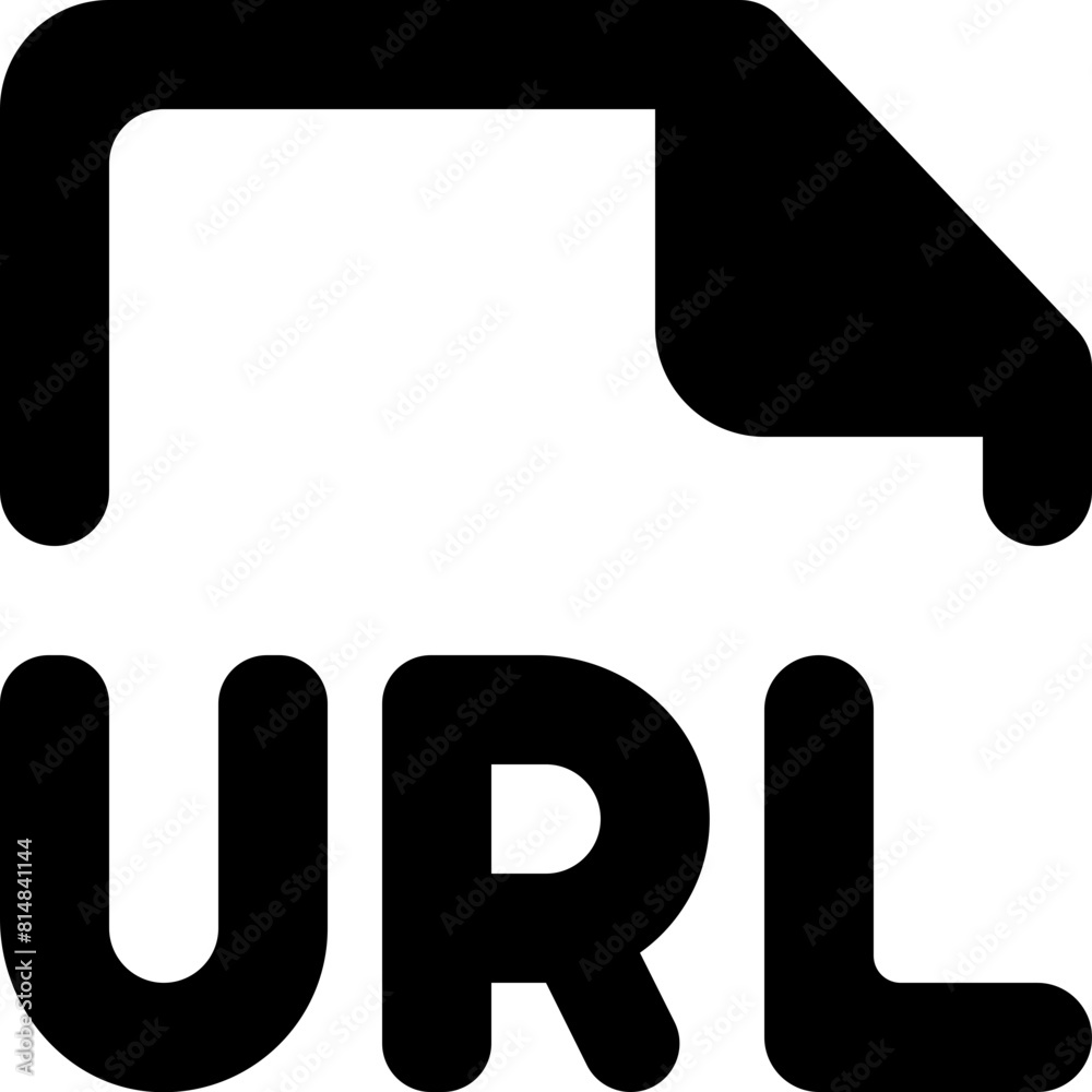 Vetor de file url Simple Outline Minimalist Icons for UI and Buttons ...