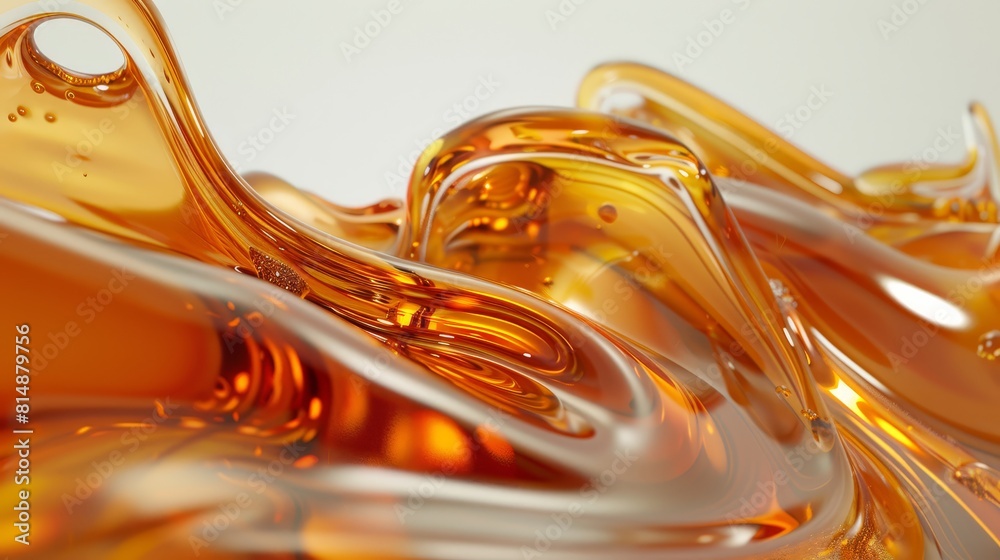 Elegant Babas au Rhum on white background realistic syrupy texture ...