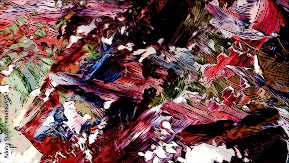 abstract background wallpaper. Modern motif visual art. Mixtures of oil ...