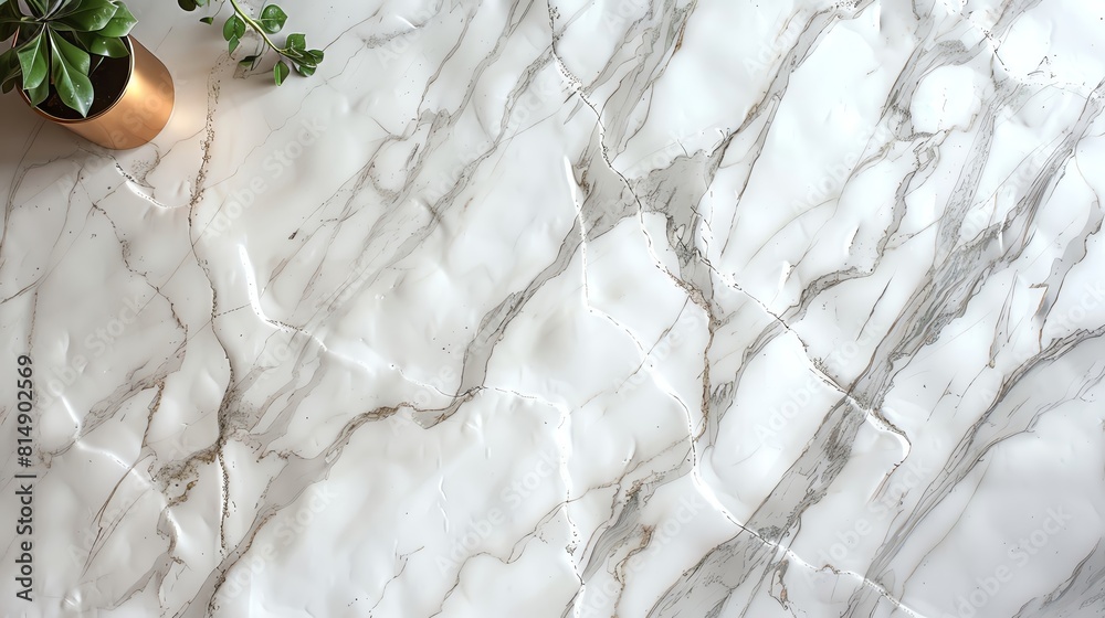 Polished marble texture in classic Carrara white, featuring subtle grey ...