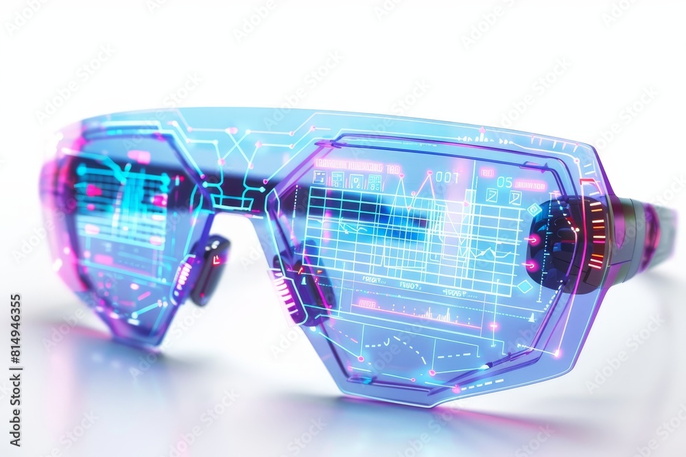 The glasses of the future are here. With a built-in heads-up display ...
