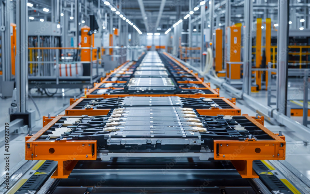 Production line of EV battery module for the automotive industry ...