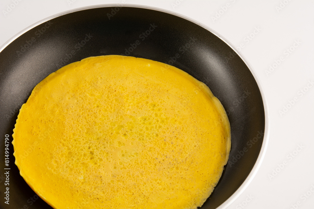 Crepioca Brazilian cassava pancake (tapioca). Healthy food made from ...