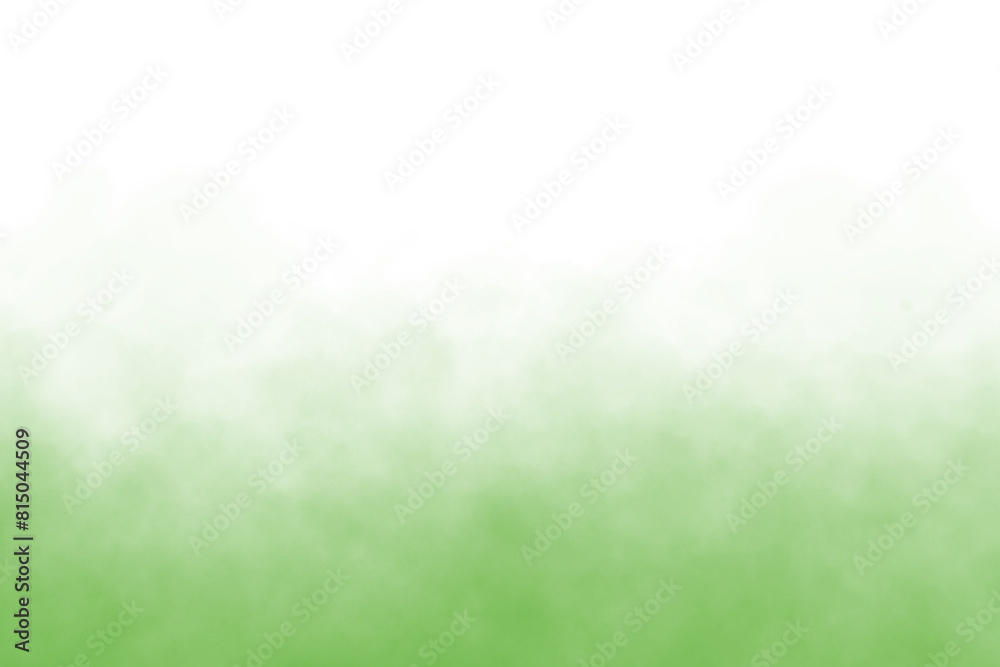 Realistic green smoke on transparent background. PNG file. Template for ...