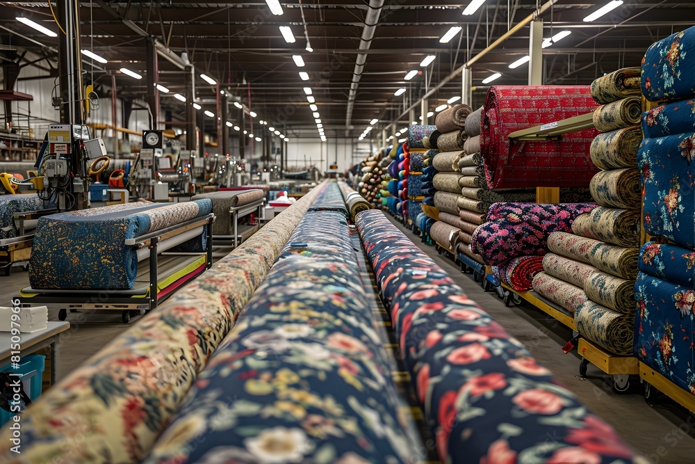 Cutting and Sewing Area for Large Scale Garment Manufacturing with ...
