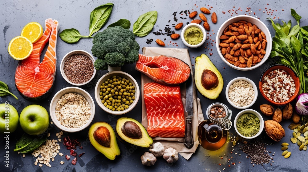 A visual guide to healthy eating and nutrition Stock Photo | Adobe Stock